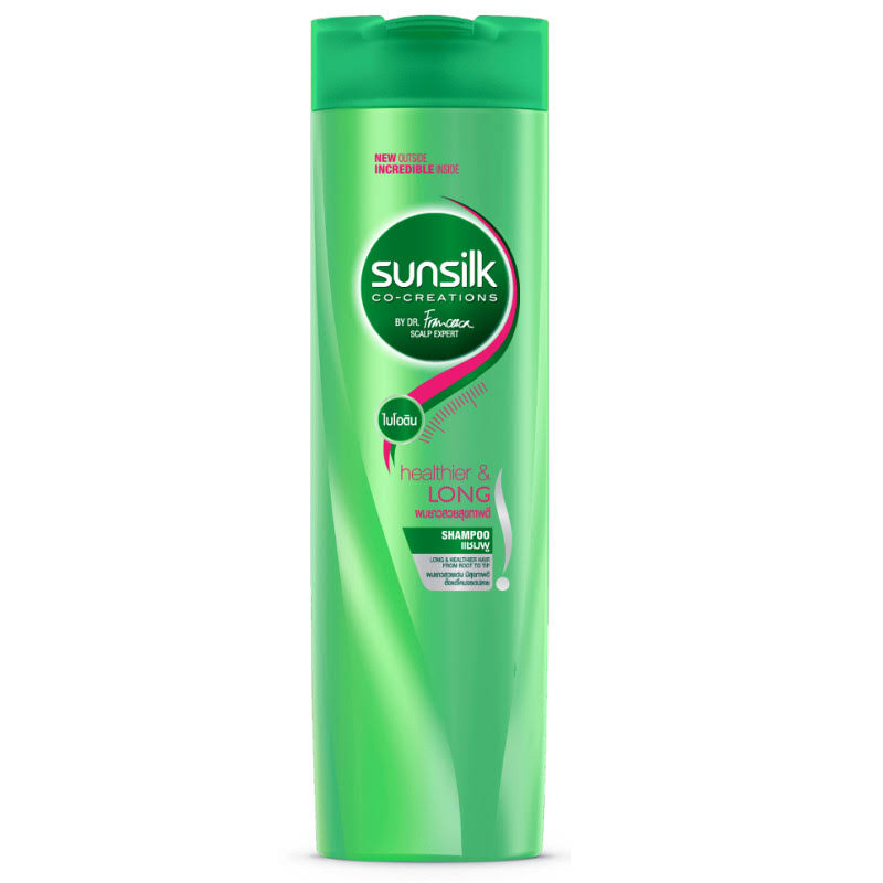 Sunsilk Healthier & Long Shampoo – 320ml - Manila BBQ SuperMart